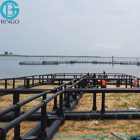 High Density Polyethylene (HDPE) Fish Farming Pipes and Fitting-Henan ...